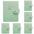 5 Packs Bulk Pack Green A7 Small Pocket Notebooks, Lightweight Portable ...