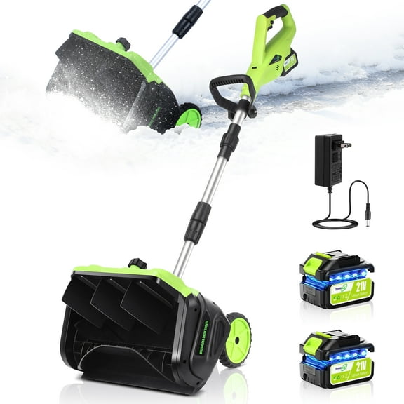 Litheli Electric Snow Shovel Cordless 20V, Brushless Lightweight ...