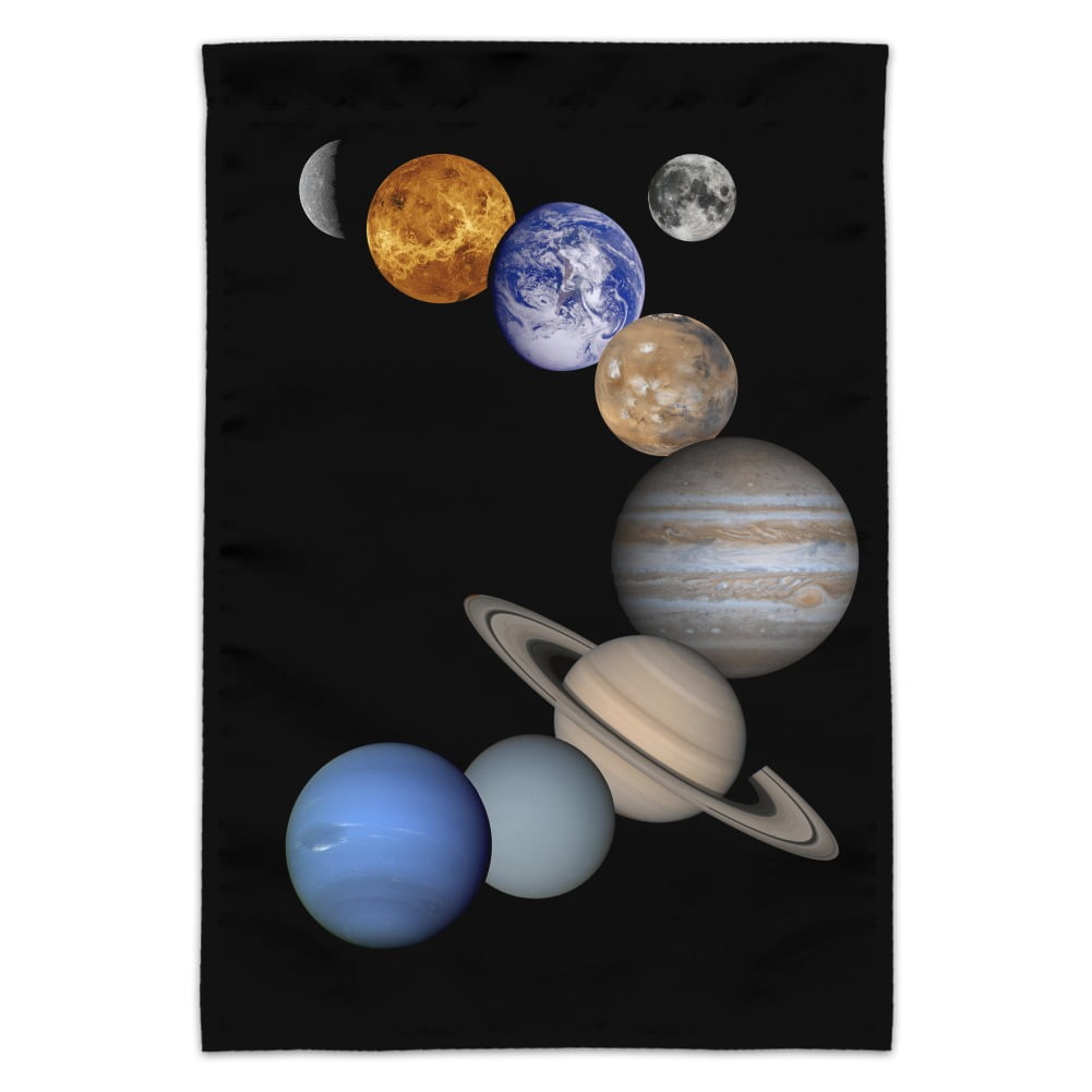 Solar System Planets Mercury Venus Mars Earth Moon Jupiter Saturn ...