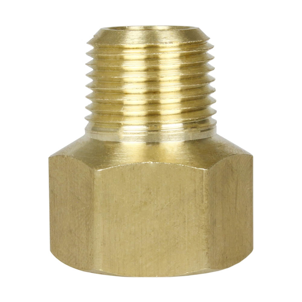 1 2 X 3 8 Female Nptf X Male Nptf Solid Brass Extension Adapter Pipe