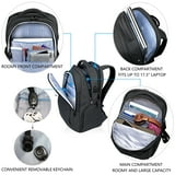 KROSER 17.3"" Laptop Backpack, Padded Travel Bag with Charger for ...