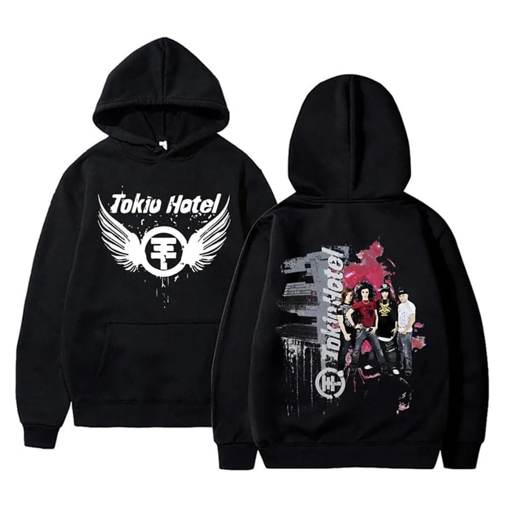 Click here for Toki Hotel Rapper Kaulitz 89 Printed Hoodie  Men &... prices