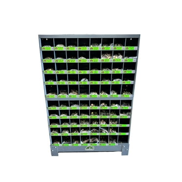 8000 PIECE GRADE 8 USS COARSE THREAD BIN KIT WITH TWO (2) 40 HOLE BINS ...