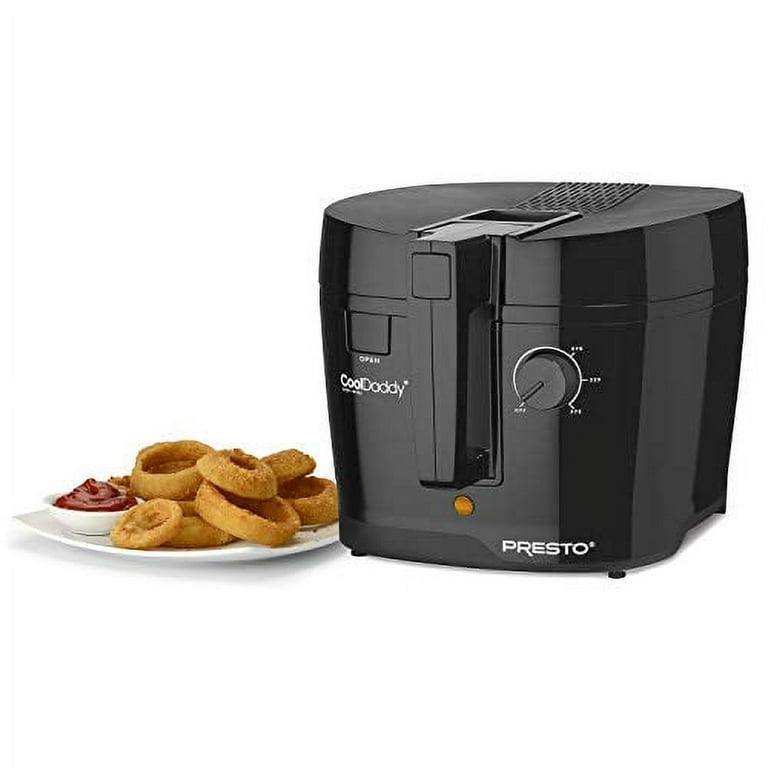 Presto 05442 CoolDaddy Deep Fryer with Cool-Touch Exterior Presto 05442 CoolDaddy Deep Fryer with Cool-Touch Exterior