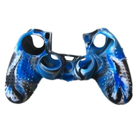 PS4 Controller Skin Grip Cover Case Set Protective Soft Silicone Gel ...