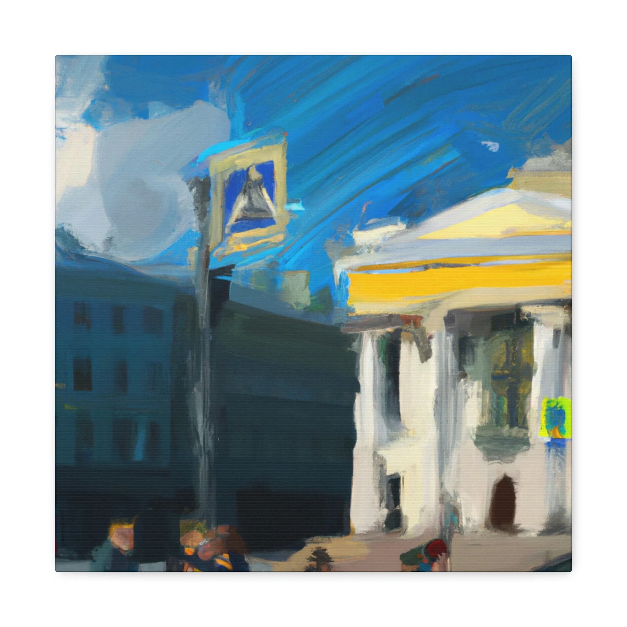 Neoclassical Digital Splendor - Canvas - Walmart.com