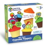 Learning Resources ABC Party Toppers, Early Alphabet Learning, Sorting ...