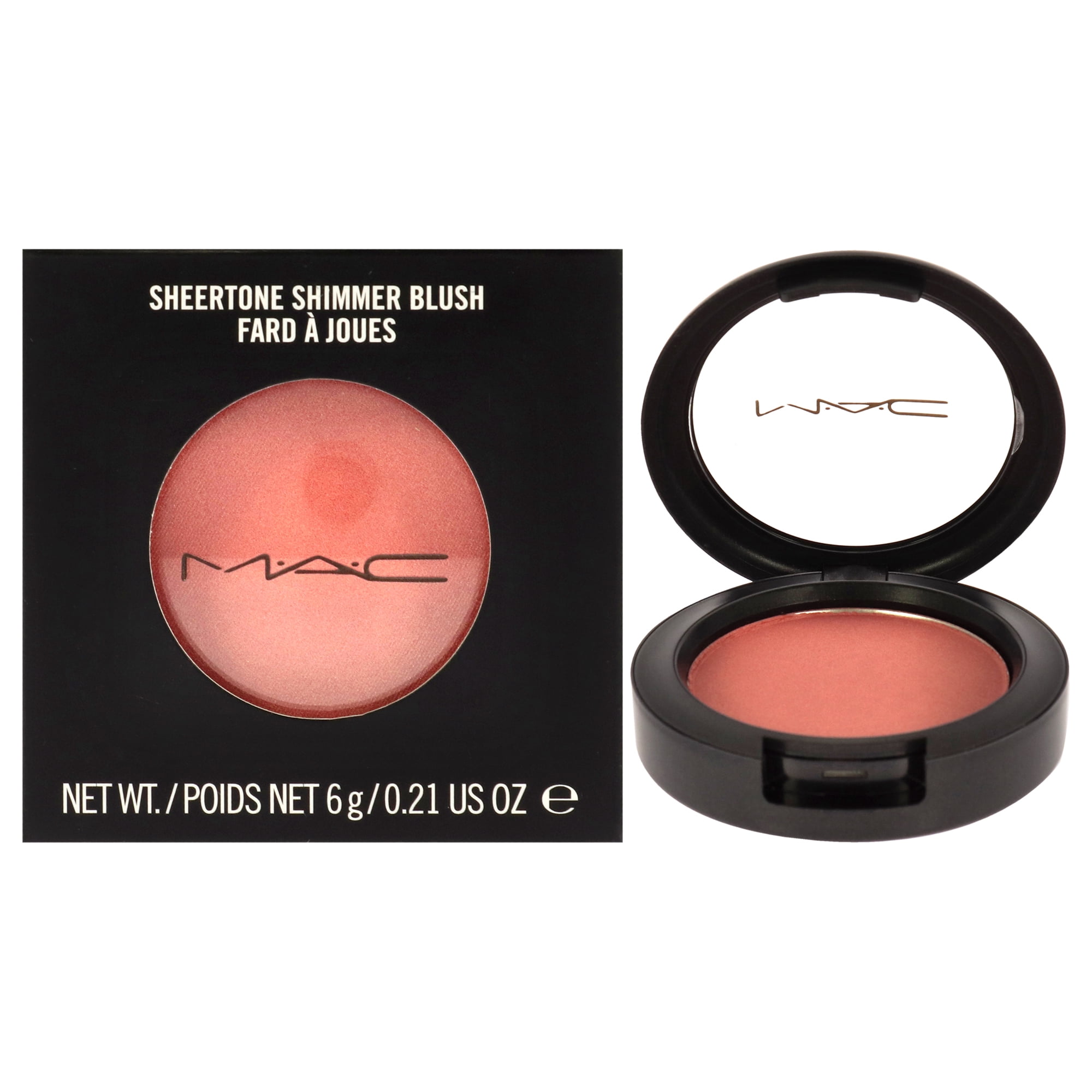 Sheertone Shimmer Blush - Peachykeen de MAC para mujer - 0.21 oz Blush | Walmart en línea