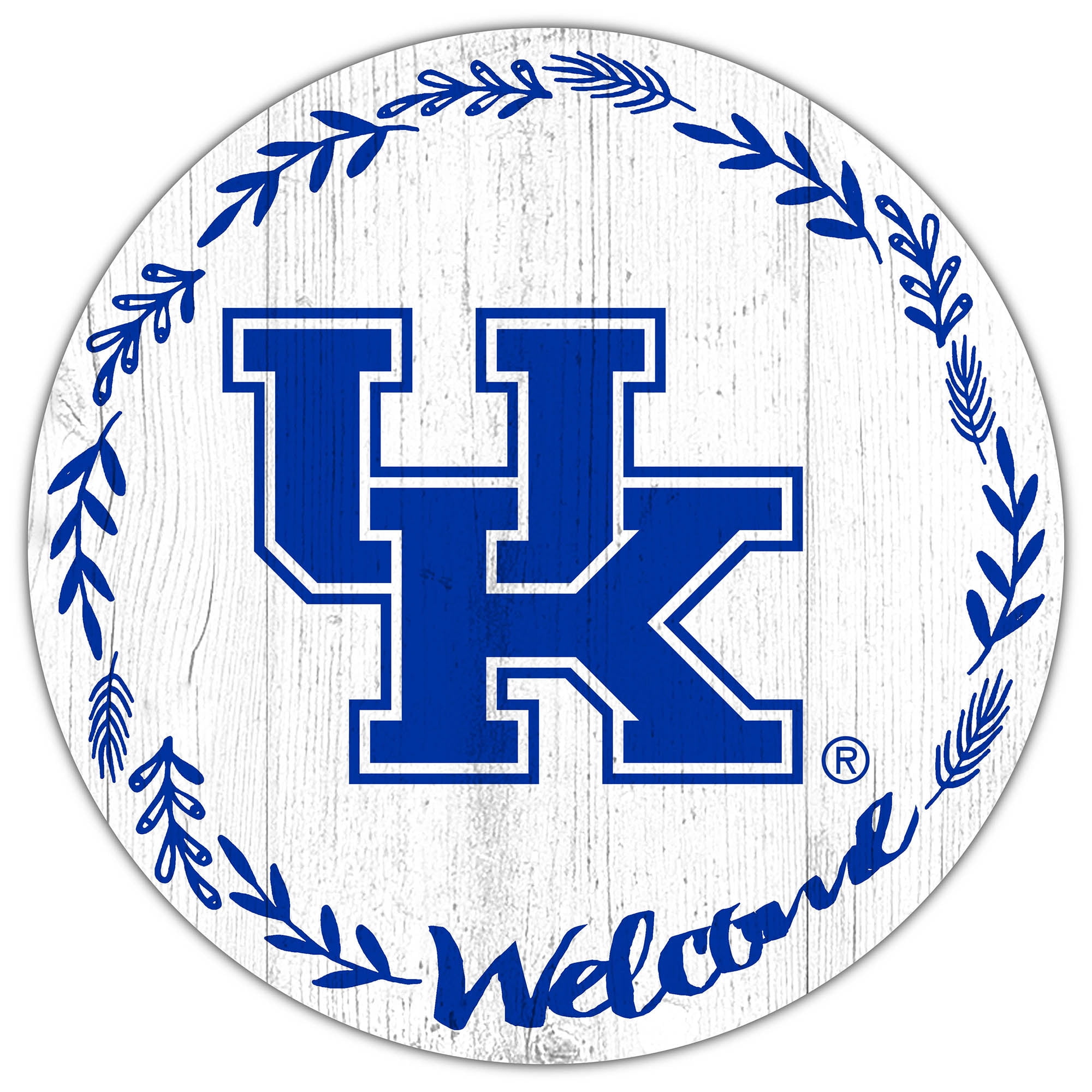 Kentucky Wildcats 12" Welcome Circle Sign - Walmart.com