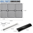 Replacement Parts for Pro Series, Replacement Heat Plate, Grill Grates ...