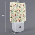 Cauagu Ladybug And Wild Flowers Print LED Nightlight,0.5W Night Lights ...