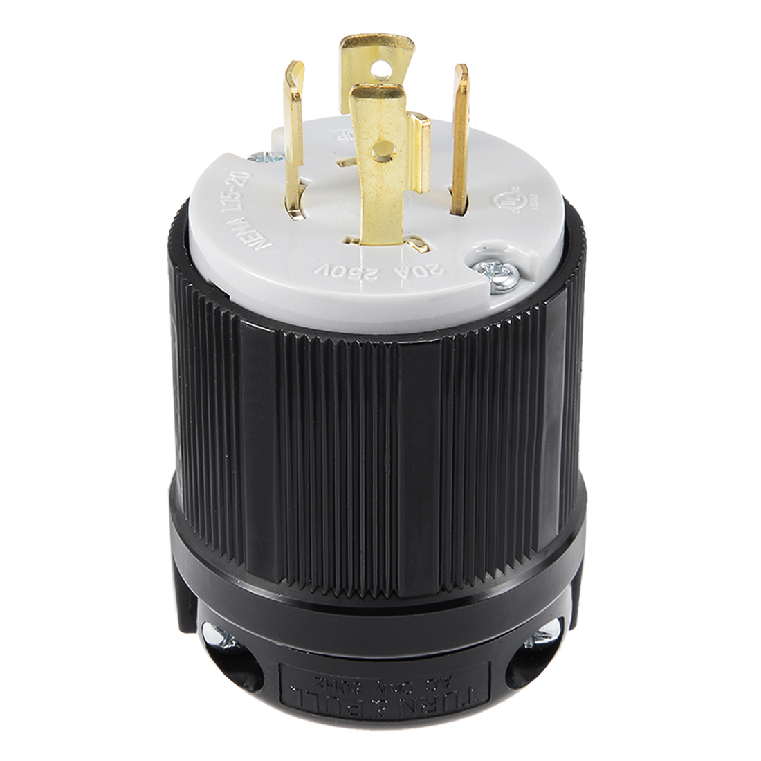 Unique Bargains US Plug NEMA L15 20P Generator Locking Plug 20A 250V