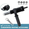 Adapter Turn Your Drill Into A Riveting Power Drill Riveting Adapter ...