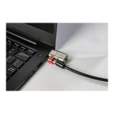 Kensington ClickSafe Keyed Laptop Lock for Wedge-Shaped Lock Slot ...