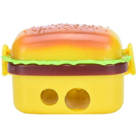 Mechanical 2 Hole Hamburger Shape with Two Rubbers Eraser Standard ...