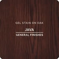 General Finishes Oil-Based Java Gel Stain, Pint, Deep Rich Color ...