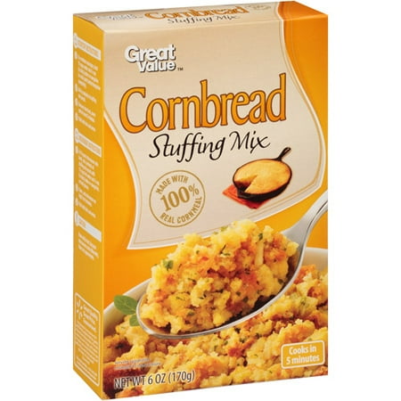 Great Value: Cornbread Stuffing Mix, 6 Oz - Walmart.com
