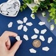 150Pcs Polygon Mosaic Pieces 0.9x0.6 inch Mirror Mosaic Tiles 1mm Thick ...