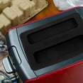 2pcs Silicone Toaster Dust Covers Black Kitchen Toaster Lid Bread Maker ...