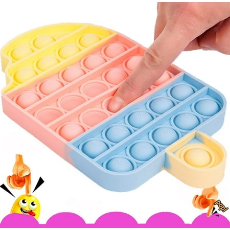 ZHENGBOS Push Pop Popping Bubble Popit Popitz Fidget Sensory Toy Pop ...