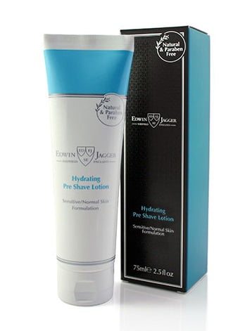 Edwin Jagger Natural Hydrating Pre Shave Lotion, Fragrance Free ...