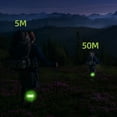 2Pcs Reflective LED Light Bracelets Rechargeable LED Slap Glowing Night ...