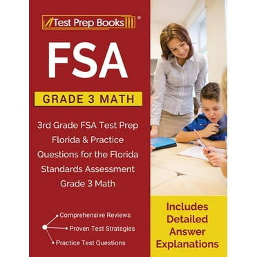 FSA Grade 3 ELA Practice Book : 3rd Grade FSA Test Prep Florida ...
