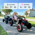 Hikiddo 24 Volt Ride on Toy, 4WD Electric Ride on Car UTV for Big Kids ...