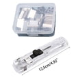 Handheld Paper Clip Clamp Dispenser 40-50 Sheets Capacity No Damage ...
