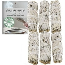 AncientVeda 3 Pack Cedar Smudge Stick Bundles & Smudge Guide for ...