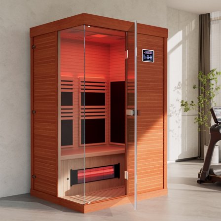 Dynamic Saunas Dynamic Heming Elite 2-person Corner Ultra Low EMF ...