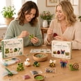 2026 Tiny 3D Beaded Animal DIY Kit, Group Activity Beading Kit, Create ...