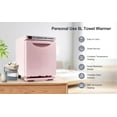 RyJaune Pink Towel Warmer, 5L Professional Heated Cabinet, High ...