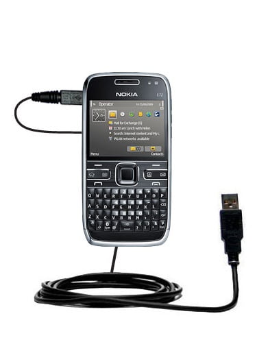 Classic Straight USB Cable suitable for the Nokia E72 with Power Hot ...