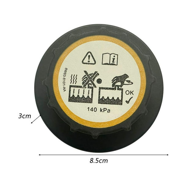 koolsoo Coolant Radiator Reservoir Tank Cap Cover 8W83 8101 aa Accessories Pcd500030 Walmart