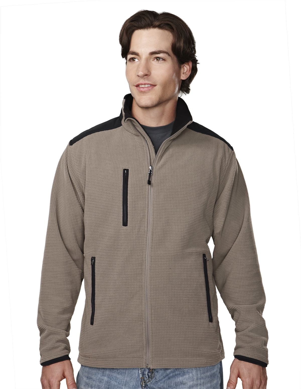 Tri-Mountain Thorne 7635 Polyester Knit Fleece Jacket, 2X-Large ...