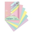 Array Card Stock Paper, 8-1/2 x 11 Inches, Assorted Pastel Colors, Pack ...