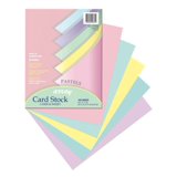 Array Card Stock Paper, 8-1/2 x 11 Inches, Assorted Pastel Colors, Pack ...