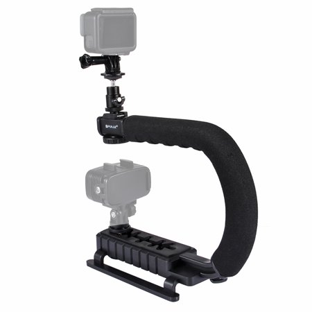 PULUZ U-Shaped Portable Handheld Camera Holder Video Handle DV Bracket ...