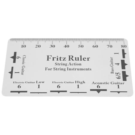 String Action Gauge Ruler, Useful And Helpful Durable And Beautiful ...