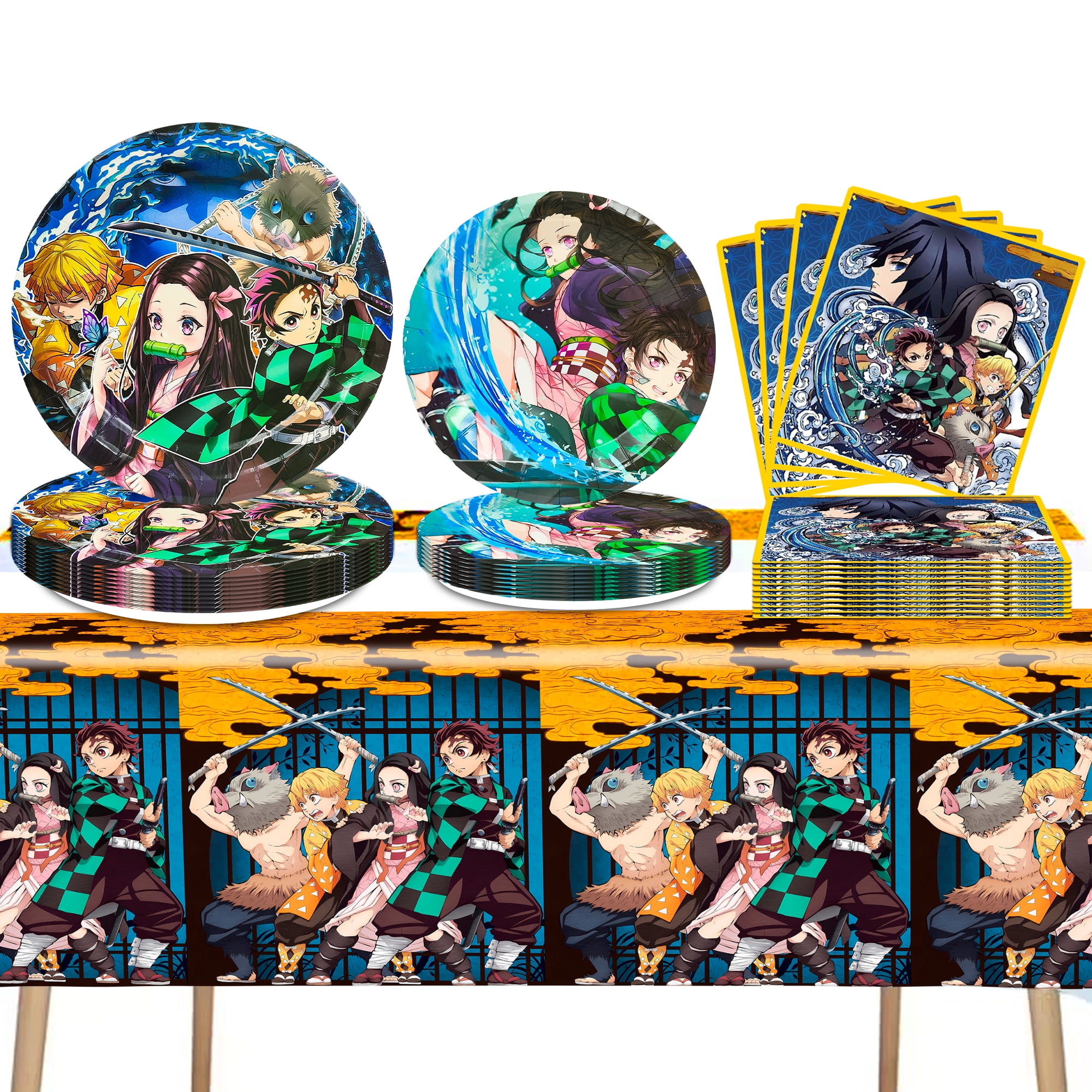 Click here for Elifjoydeco Demon Slayer Birthday Party Decoration... prices