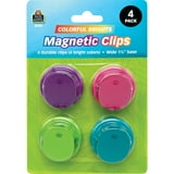 Teacher Created Resources Colorful Magnetic Clips, Pack of 4 - Walmart.com