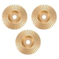 3pcs Angle Grinder Polishing Pad Wood Carving Disc Set, Wenini High ...