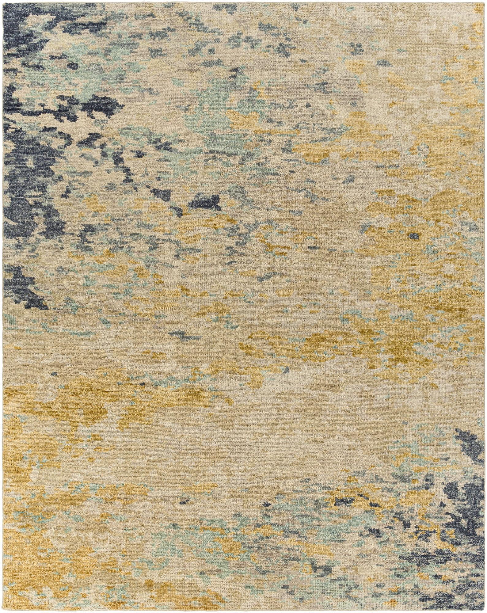Mark&Day Area Rugs, 9x13 Piper Modern Mustard Area Rug (9' x 13 ...