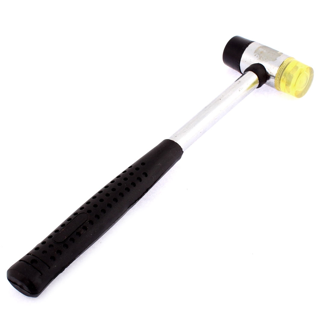 Rubber Mallet Hammer Home Hand Tool Black Clear Yellow 10" Long ...