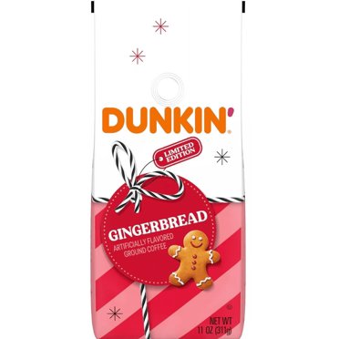 Starbucks Gingerbread Naturally Flavored Ground Coffee, 100% Arabica, 1 ...