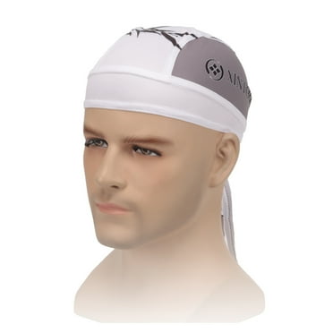 Gray Camo Do Rag Camouflage Grey Bandana Wrap Motorcycle Skull Cap ...