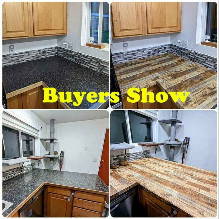 Faux Wood Countertops