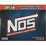 NOS High Performance Energy Drink, Original, 16 fl oz 12 Pack - Walmart.com
