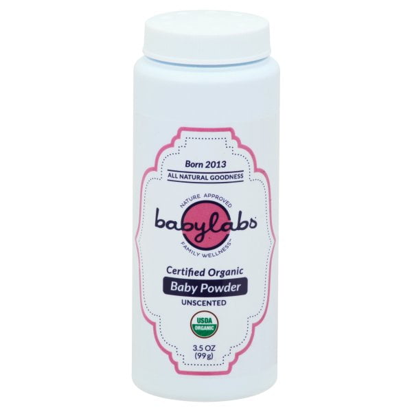 Baby Labs 681052 3.5 oz Baby Powder Organic - Walmart.com